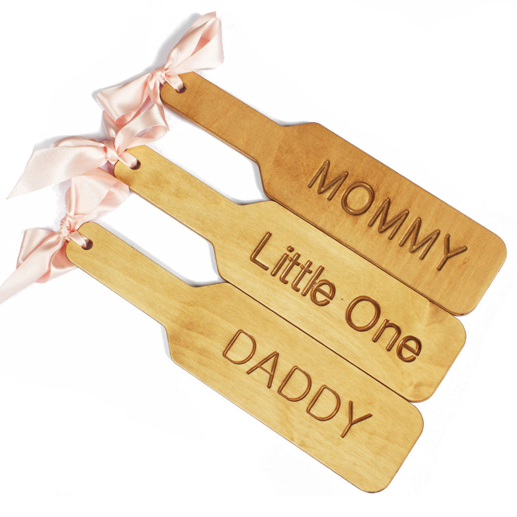 DDLG spanking paddle - Mommy/ Daddy