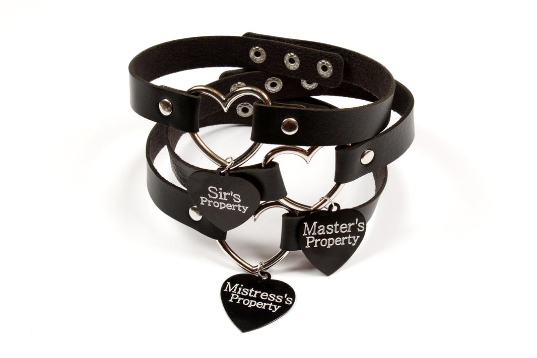 Master's Property bondage collar