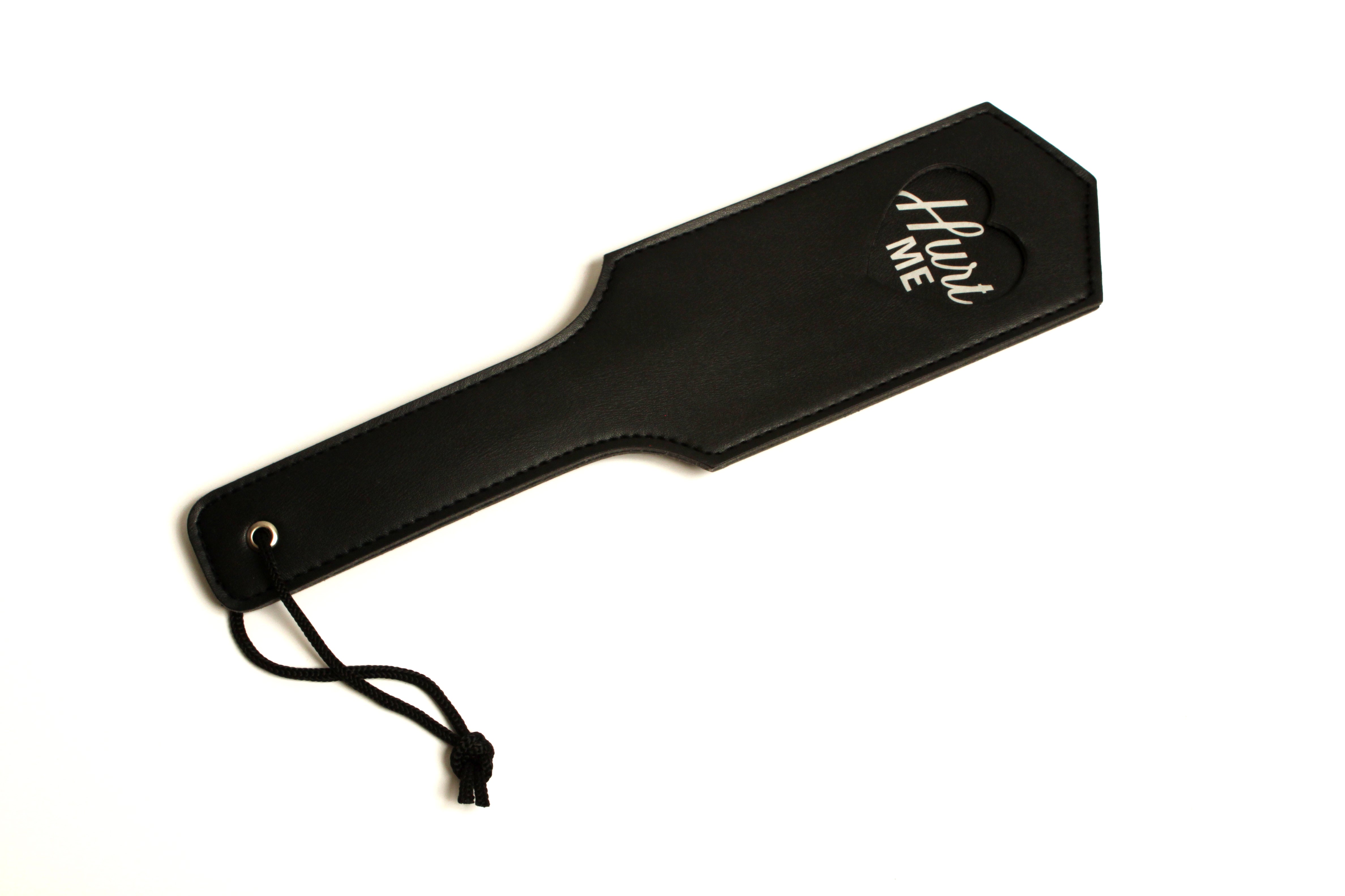 Faux leather Flogger heart imprint